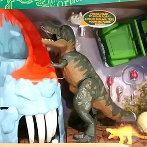 Terra | Toys | Trex Nwt Dinosaur Volcano Playset Terra | Poshmark